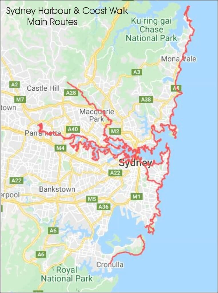 The Longest Walk in Sydney - Sydney Harbour Coast Walk - Lotsafreshair