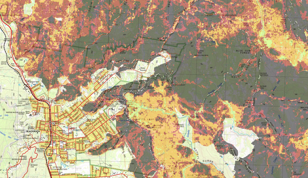NSW Burnt Areas Map - Trip Planning Tool - Lotsafreshair