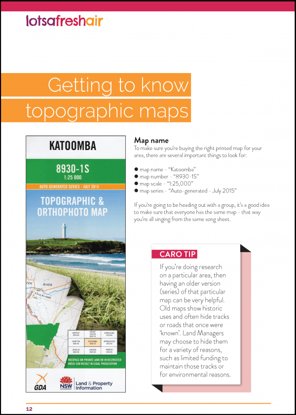 How to Navigate Book - Map & Compass Handbook - Lotsafreshair