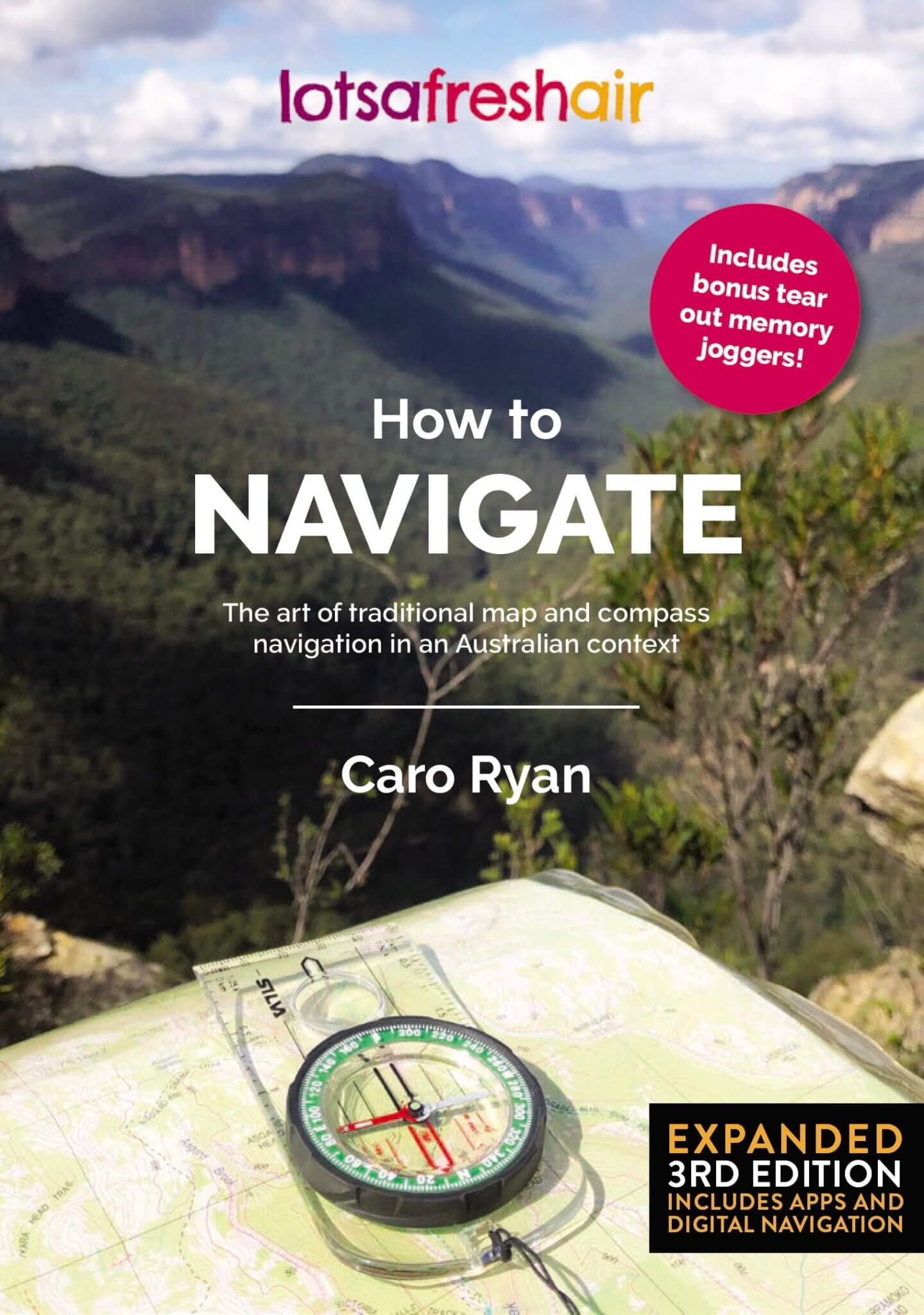 How to Navigate - Australian map & compass navigation book